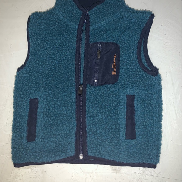 Ben Sherman | Jackets & Coats | Ben Sherman Boys Vest Sheep Style Blue ...